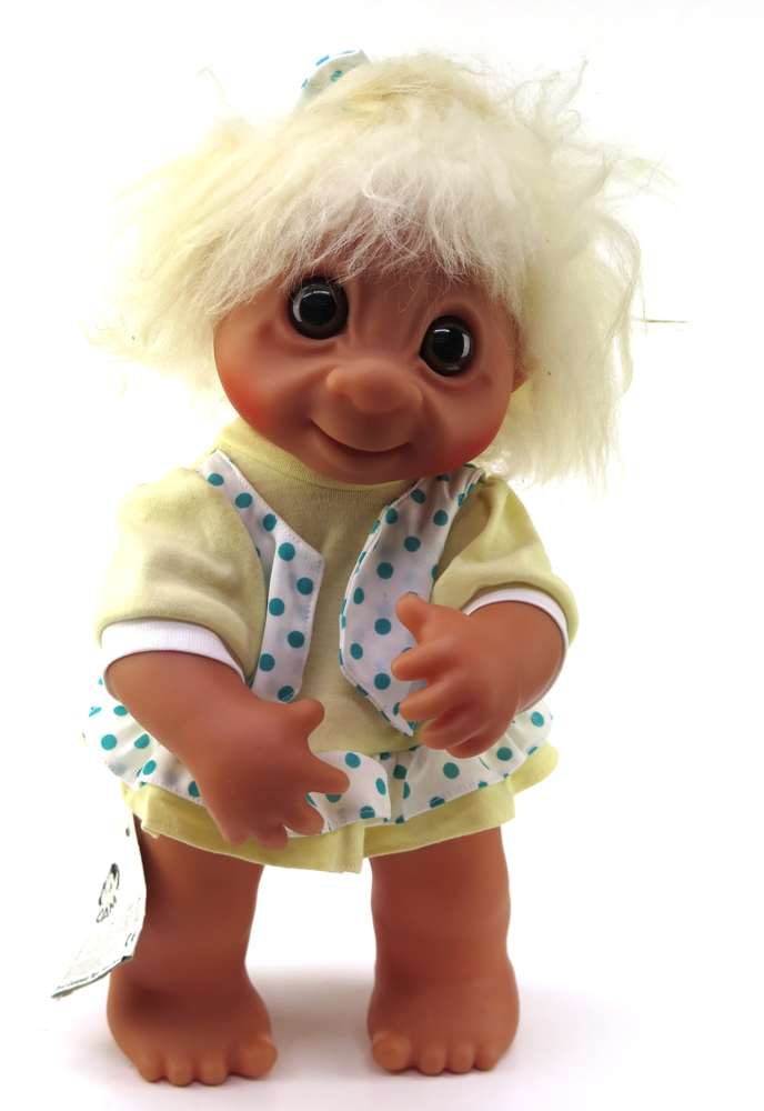 Dam, Thomas för Gjöl, docka, gummi och textil, "Lyckotr | Auktion