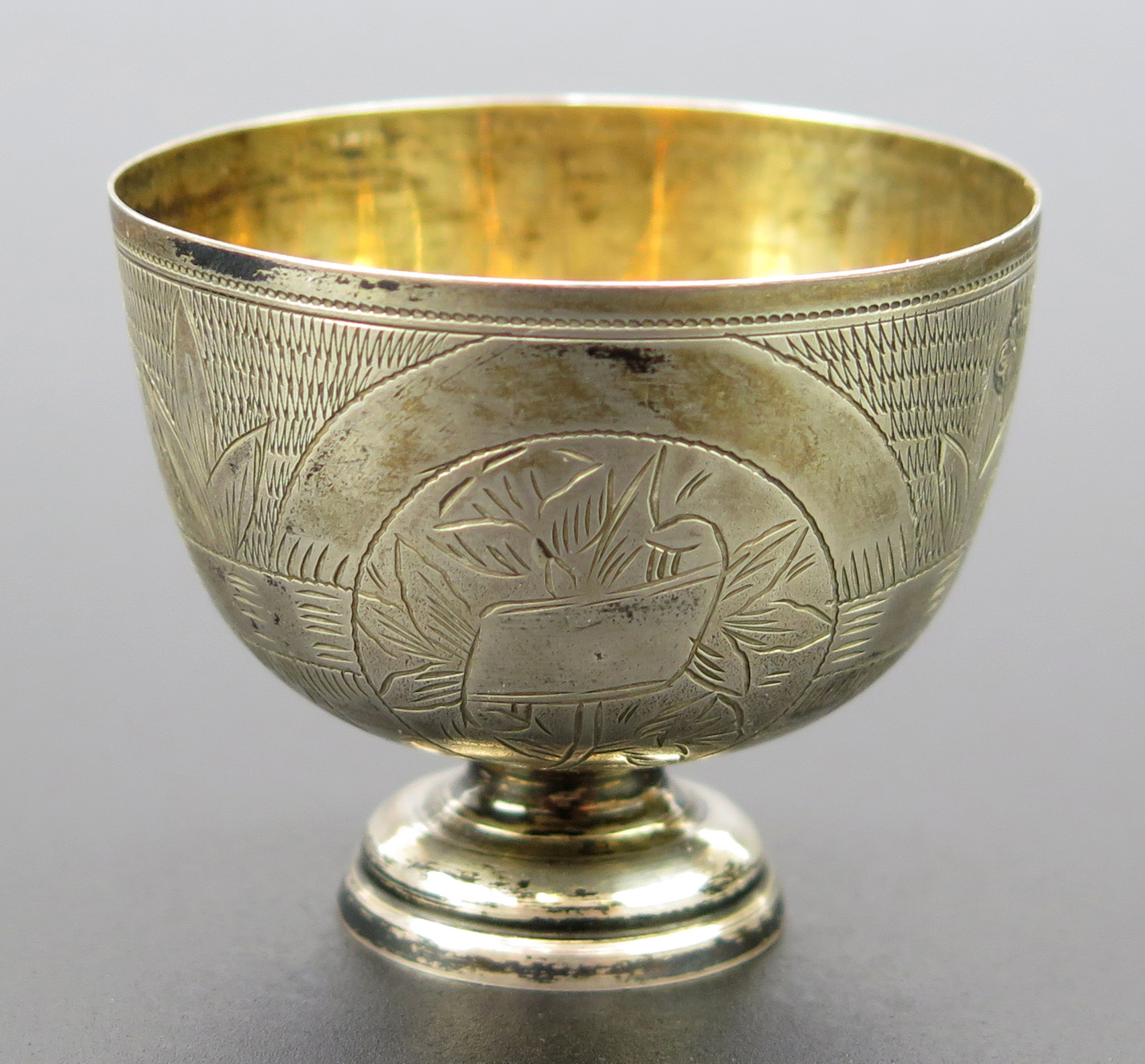 Zarf, silver, osmanska riket, sekelskiftet 1900, graver | Auktion